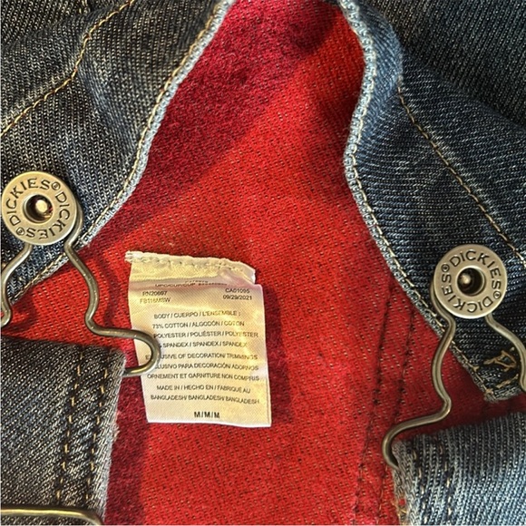 Dickies | Jeans | Dickies Medium Overalls Warming Temp Iq Denim Bib ...